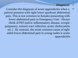 Acute appendicitis __ | PPT