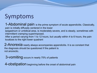 Acute appendicitis __ | PPT