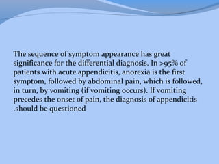 Acute appendicitis __ | PPT