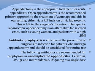Acute appendicitis __ | PPT