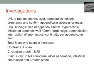 Acute appendicitis | PPTX