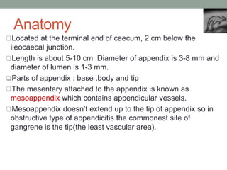 Acute appendicitis | PPTX