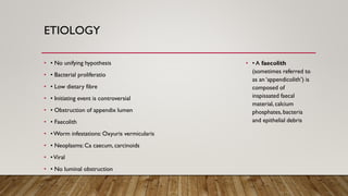 Acute appendicitis | PDF