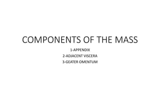 ACUTE APPENDICITIS.pptx | Digestive Disorders | Diseases and Conditions