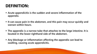Acute Appendicitis | PPT