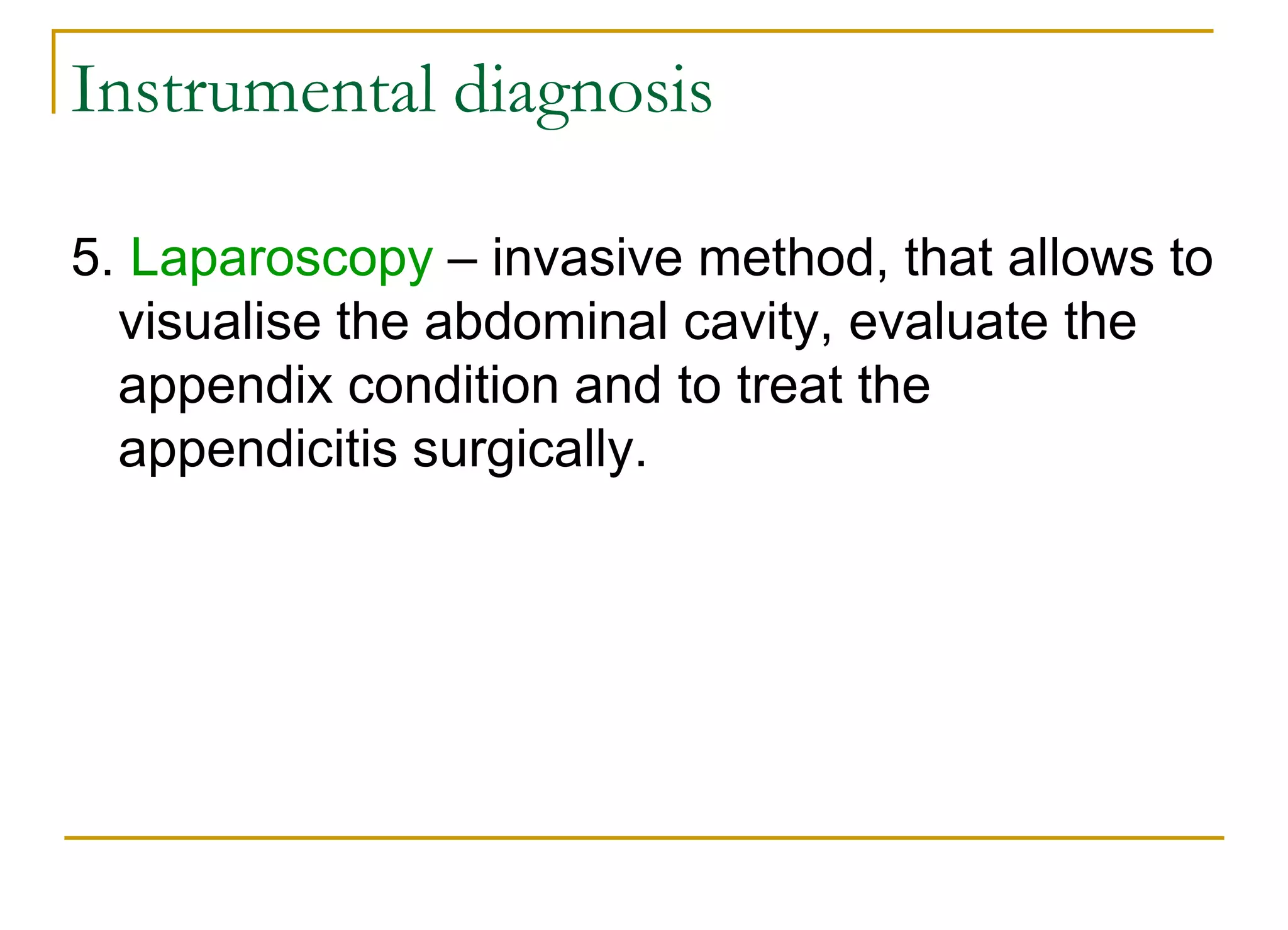 Acute Appendicitis Pdf