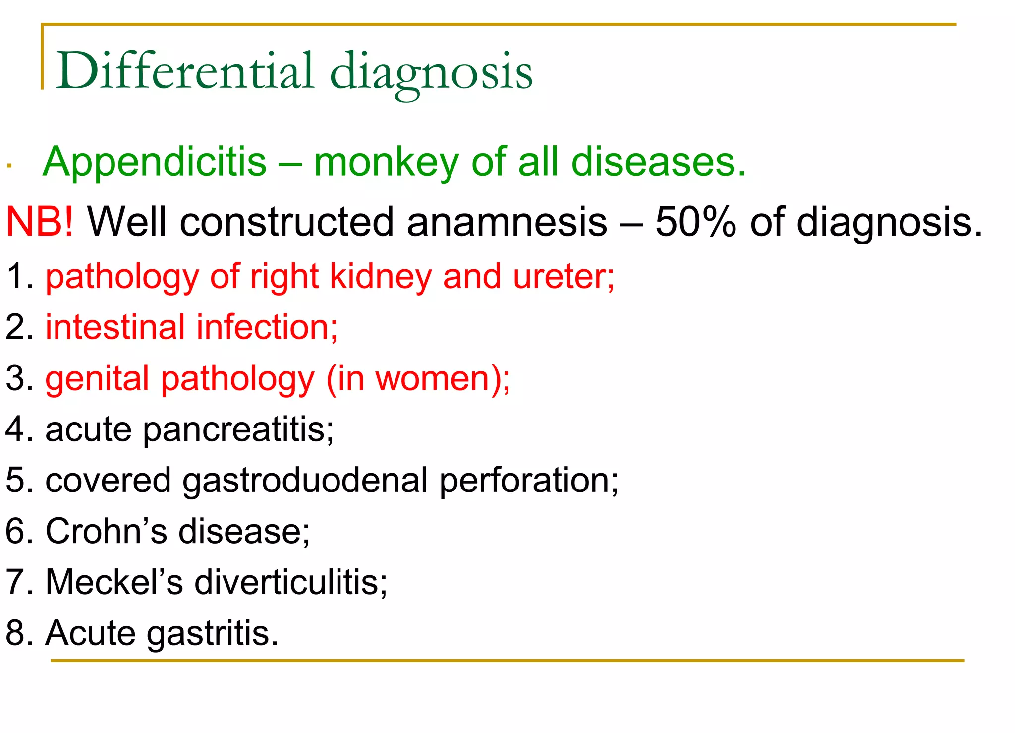 Acute Appendicitis Pdf