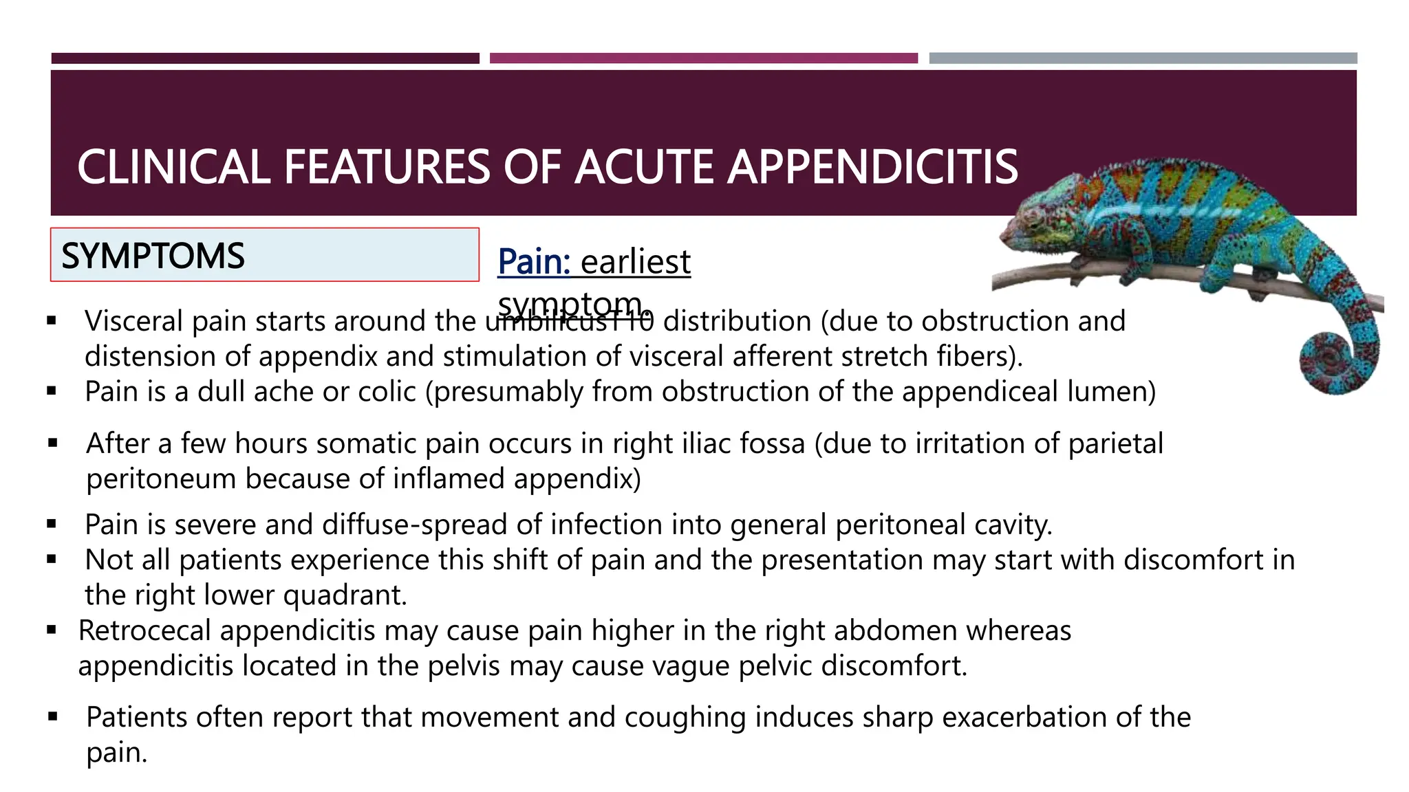 ACUTE APPENDICITIS: anatomy, aetiology, types, clinical features.pptx