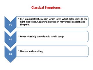Acute Appendicitis and Homoeopathy...... | PPT