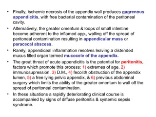 acute appendicitis.ppt acute appendicitis | PPT