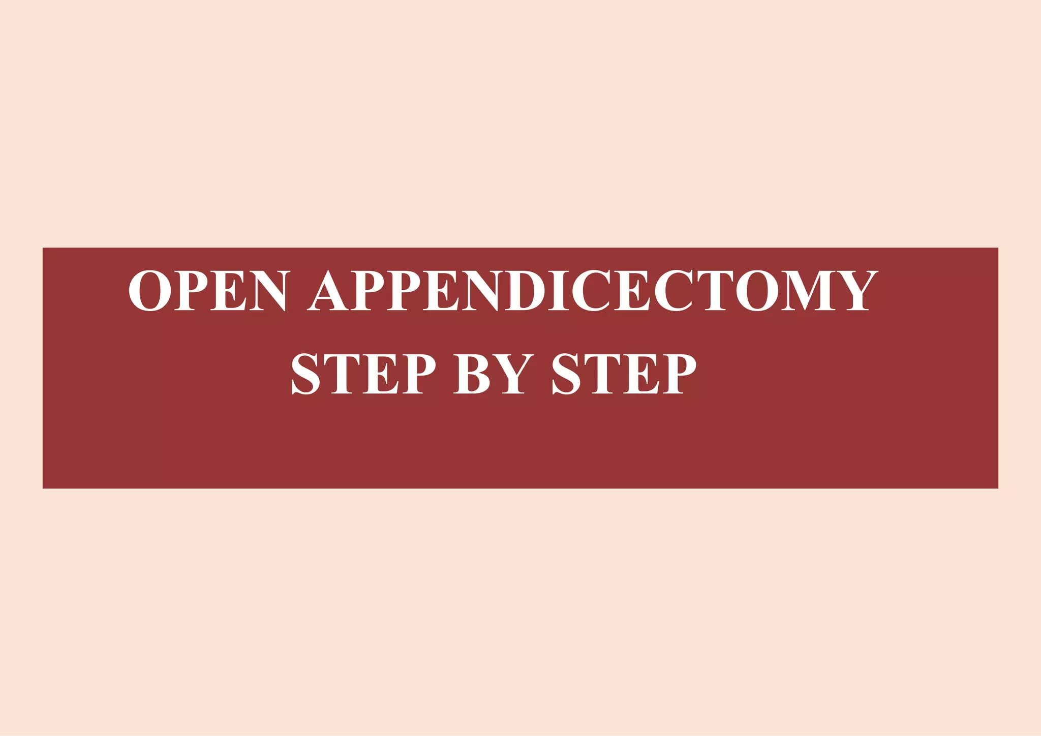 Acute Appendicitis- Appendicectomy- Open & Laparoscopic.pdf
