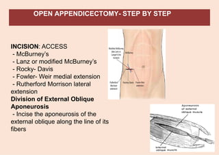 Acute Appendicitis- Appendicectomy- Open & Laparoscopic.pdf | Surgery | Medical Health