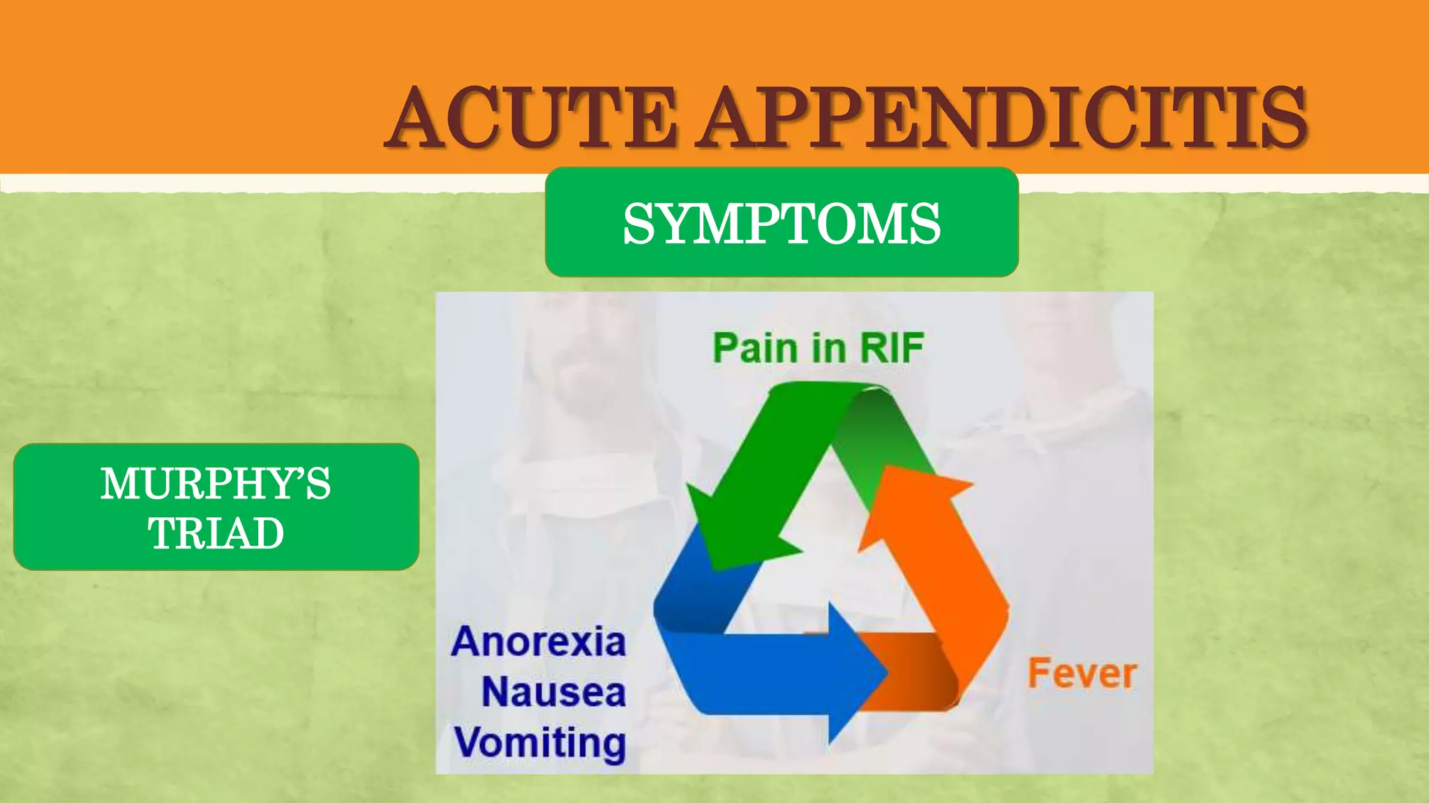 Acute appendicitis / RLQ Pain | PPTX