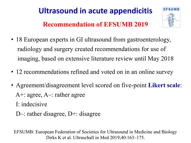 How To Diagnose Acute Appendicitis Ultrasound First