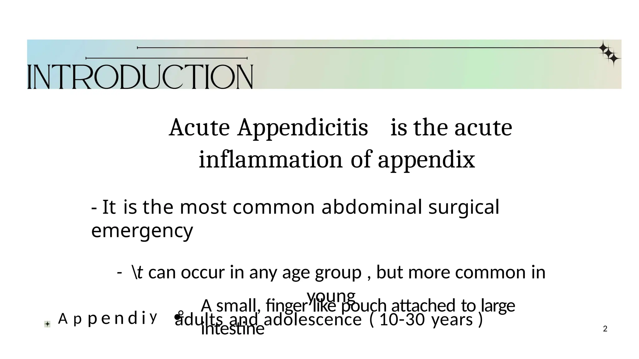 Acute Appendicitis_compressed.pptx mbbs 2nd year pathology | PPTX