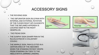 Acute appendicitis easy to diagnose | PPT