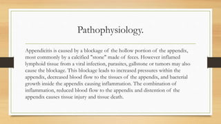 Acute appendicitis presentation | PPTX