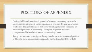 Acute appendicitis presentation | PPT