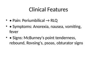 Acute_Appendicitis_ management and causes Presentation.pptx