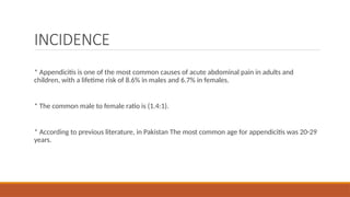 acute appendicitis management presentation.pptx