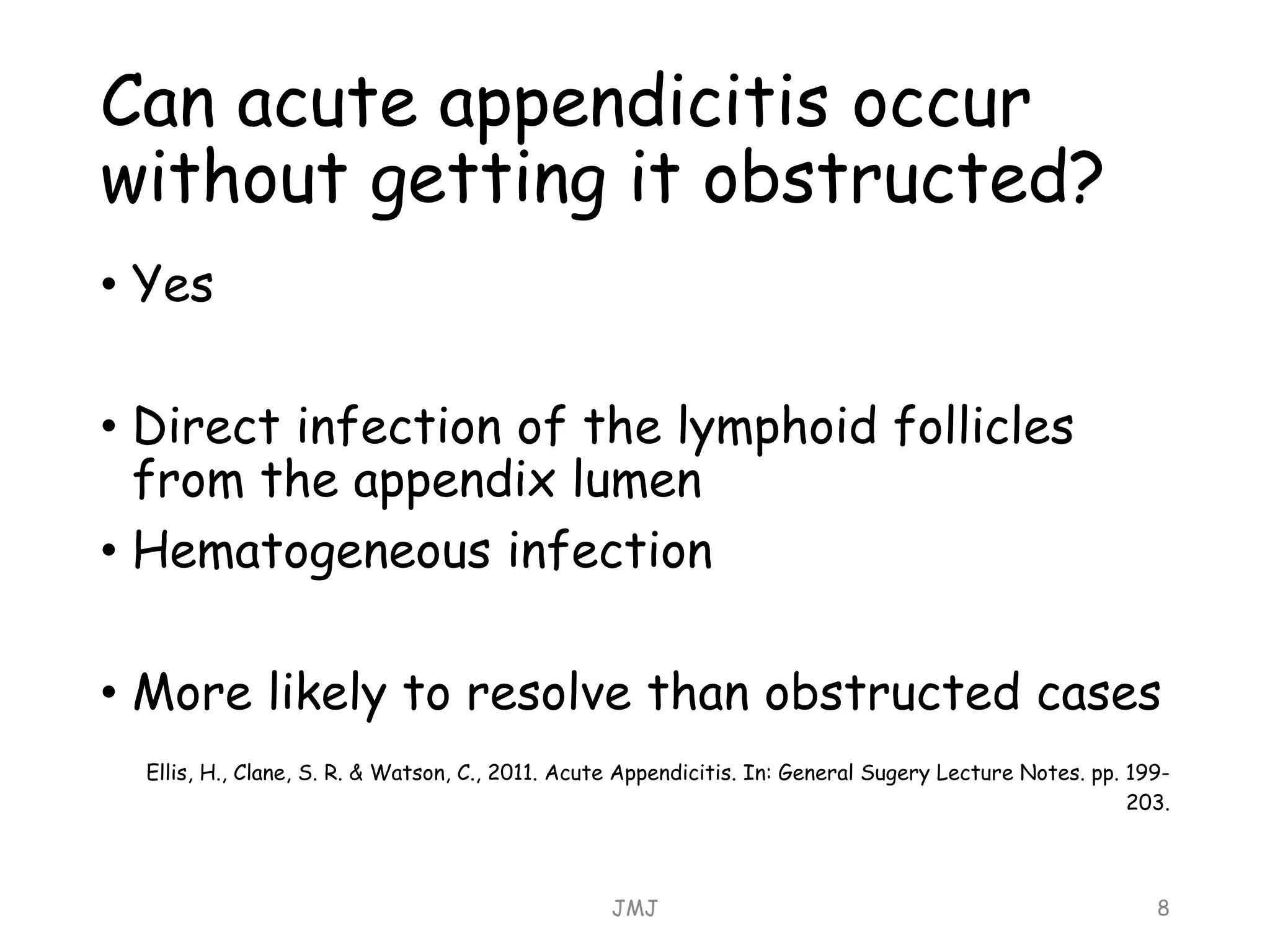 Acute appendicitis | PPTX