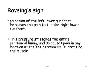 Acute appendicitis | PPTX