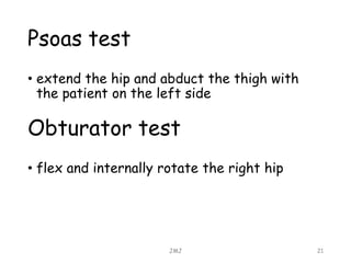 Acute appendicitis | PPTX