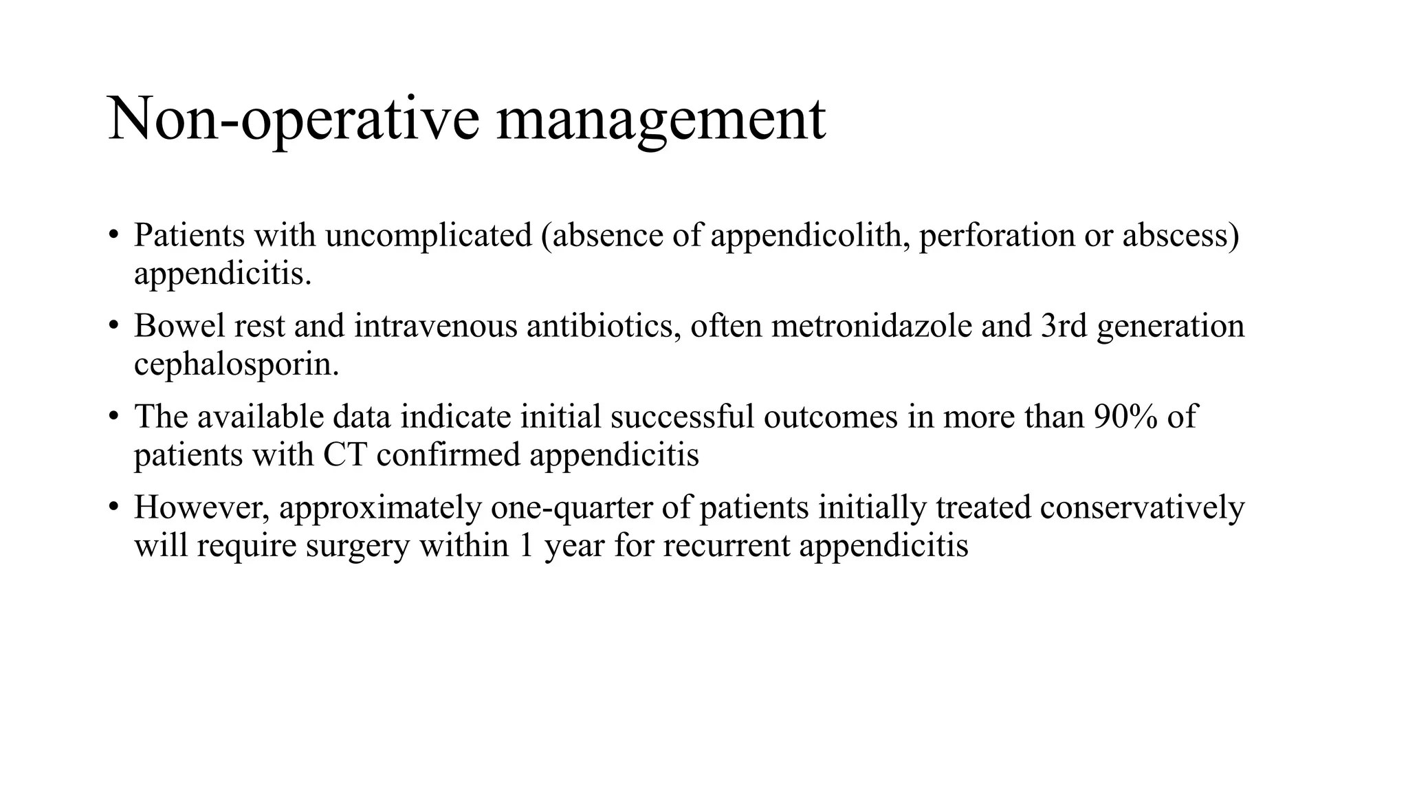 Acute Appendicitis | PPTX