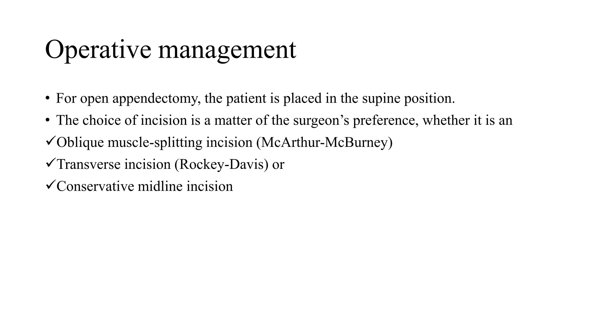 Acute Appendicitis | PPTX