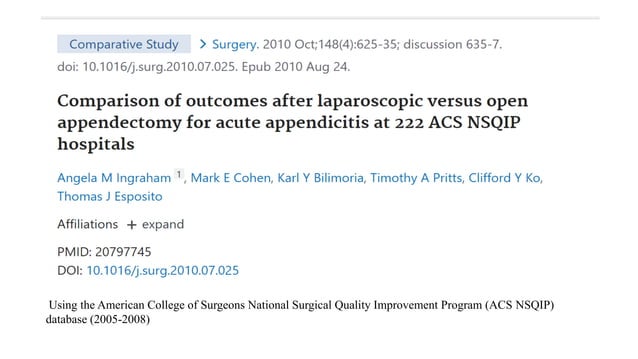 Acute Appendicitis | PPTX