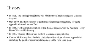 Acute Appendicitis | PPTX
