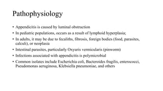 Acute Appendicitis | PPTX