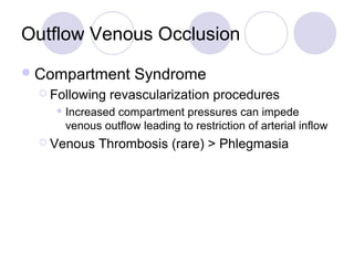 Moore Chapter: Acute Arterial and Graft Occlusion | PPT