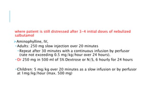 Acute_asthma presentation slides for education | PPTX
