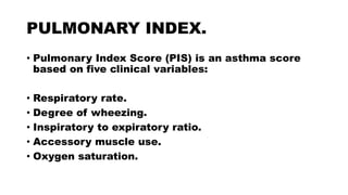 Acute asthma exacerbations in children | PPTX
