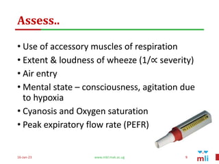 Acute asthma in children.ppt