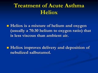 Acute Asthma in ED | PDF