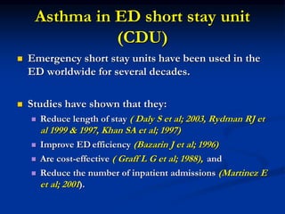 Acute Asthma in ED | PDF