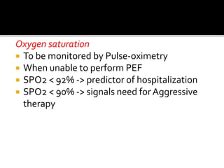 Acute asthma management | PPT