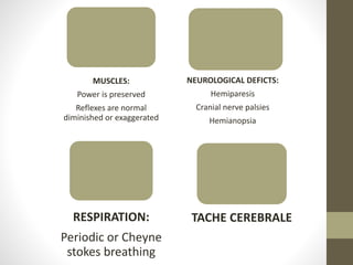 Acute bacterial meningitis - clinical presentation | PPTX