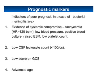 Acute bacterial meningitis seminar swastik | PPT