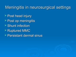 ACUTE BACTERIAL MENINGITIS AND ANTI MICROBIALS.ppt