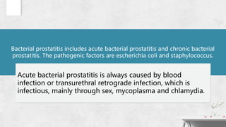 Acute Bacterial Prostatitis Is Infectious, How To Cure It? | PDF