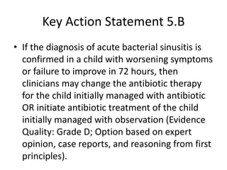 Acute bacterial sinusitis | PPTX
