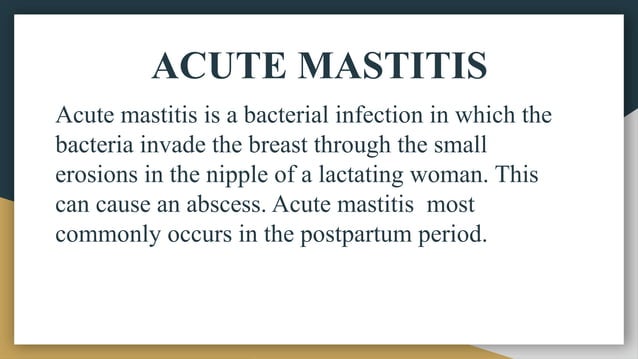 Acute Breast mastitis (Breast Complications).pptx
