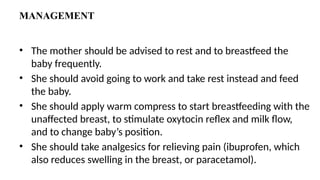 Acute Breast mastitis (Breast Complications).pptx | Pregnancy ...