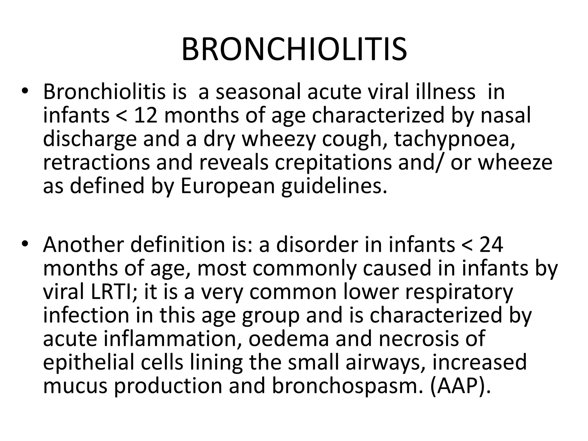 ACUTE BRONCHIOLITIS Paediatrics lectures.pptx