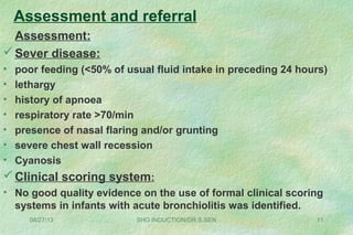 Acute bronchiolitis ppt | PPT