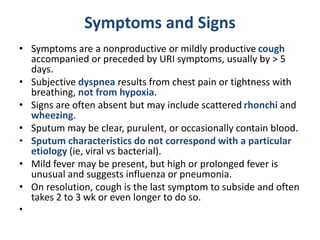 Acute Bronchitis MERCK.pptx for medical students | PPTX