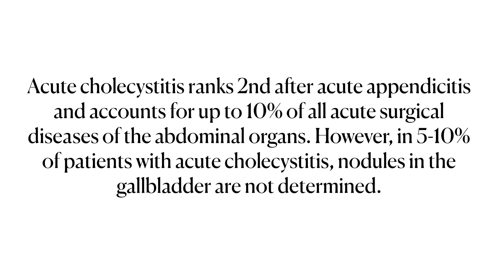 Acute calculosis cholecystitis in general medicine | PDF